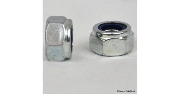 Nylon Insert Nuts, Imperial, UNC, Steel